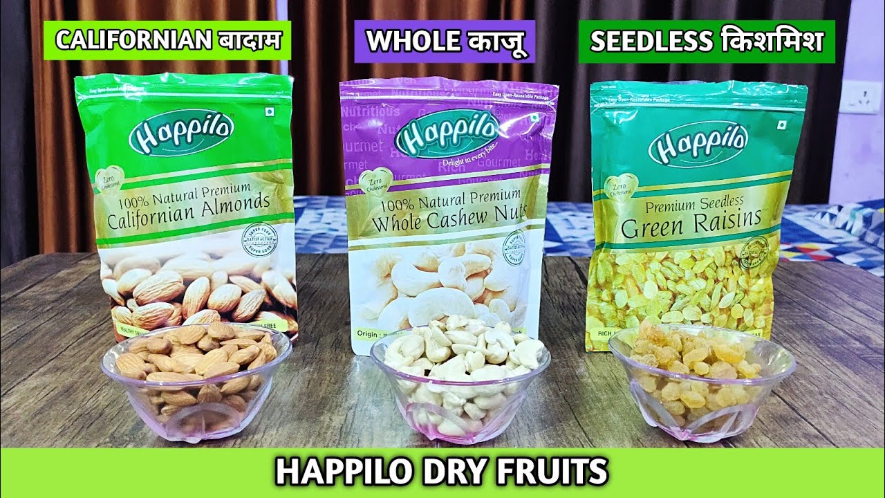 Happilo Cashew Almonds and Raisins | Best Dry Fruits Online | Happilo ...