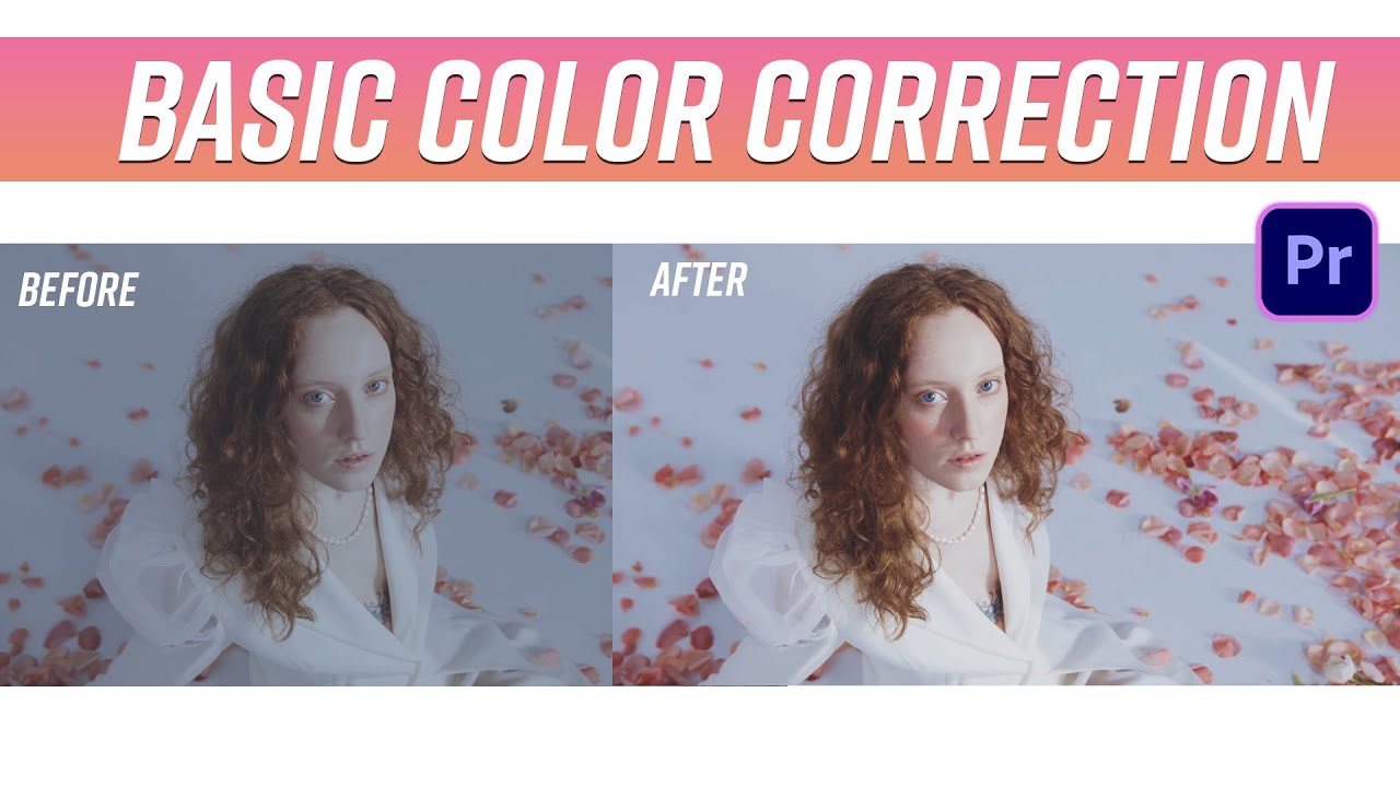 Basic color correction in Premiere pro - YouTube