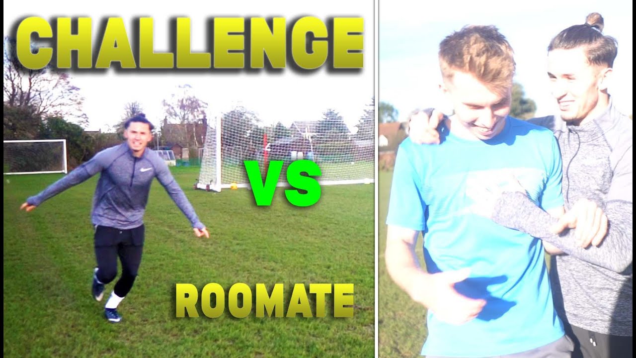 FORFEIT Football Shooting Challenge... (DAY IN THE LIFE OF A FOOTBALLER ...