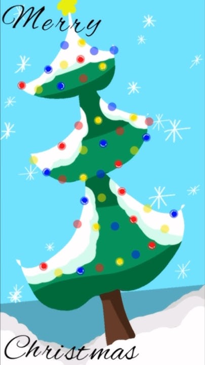 Merry Christmas Tree ( Animation / 3rd Animation ) - YouTube