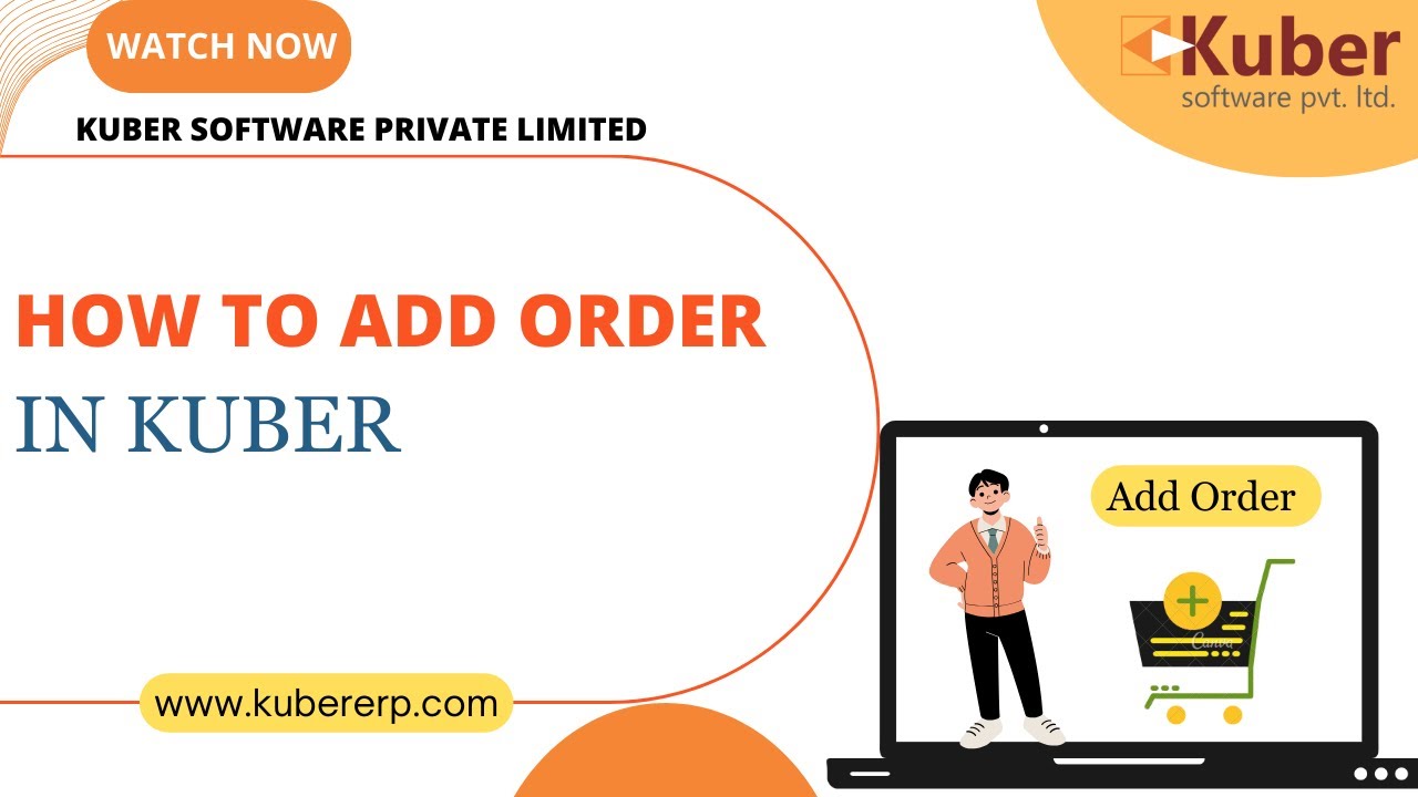 How to Add Order Entry in Kuber Accounting Software - YouTube