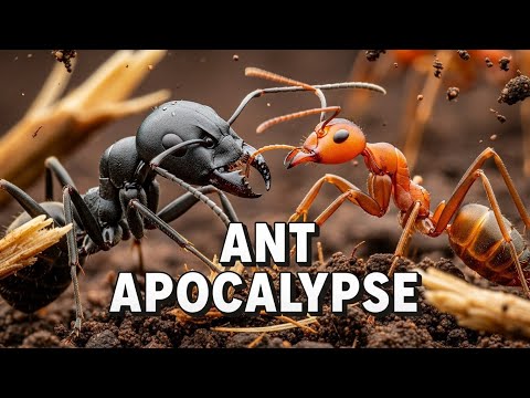 THE ANT APOCALYPSE: Inside the Brutal War Between Big-Headed and Fire Ants
