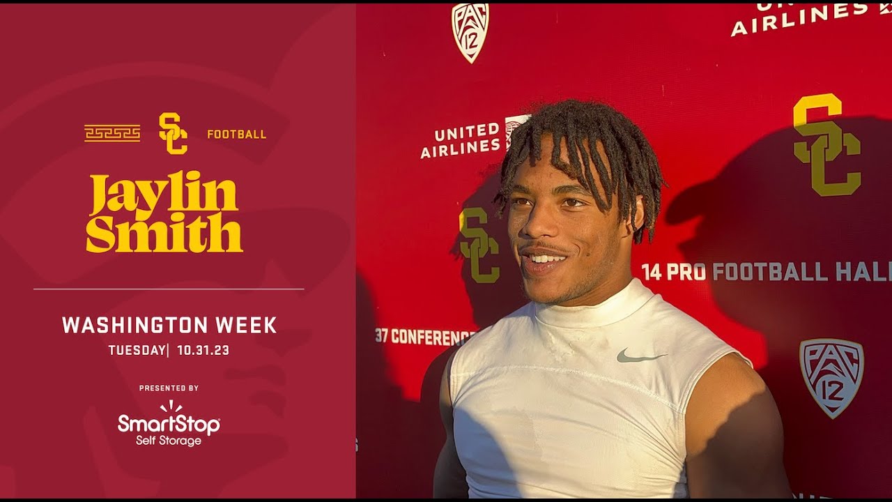 USC Safety Jaylin Smith I Washington Week - YouTube