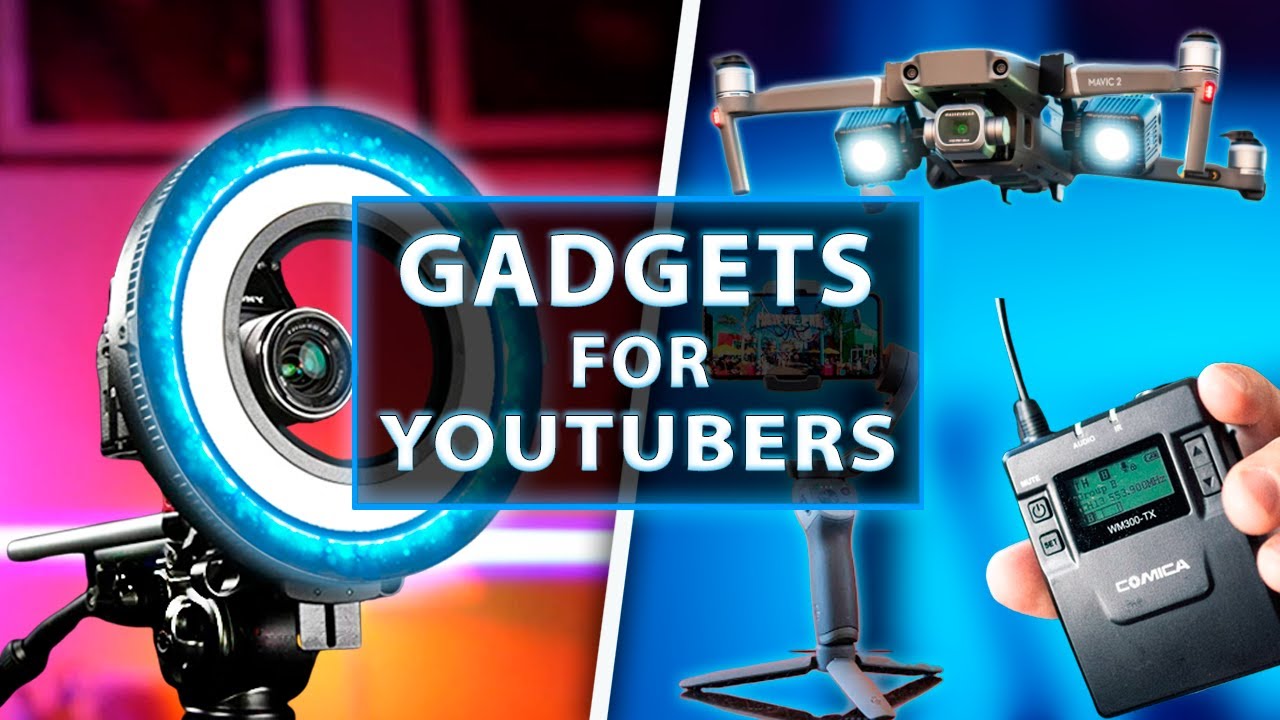 9 Cool Gadgets For YouTubers That Are Worth Buying - YouTube