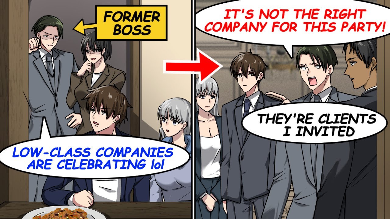 【Manga】I was celebrating my boss's retirement when my former boss burst ...