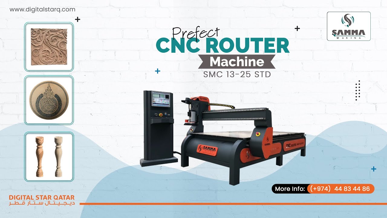 CNC Router Standard I Full Sheet CNC Router in Qatar I SAMMA CNC ...