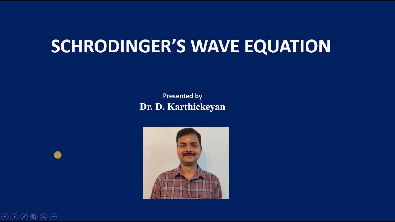 Schrodinger Equation for Beginners - YouTube