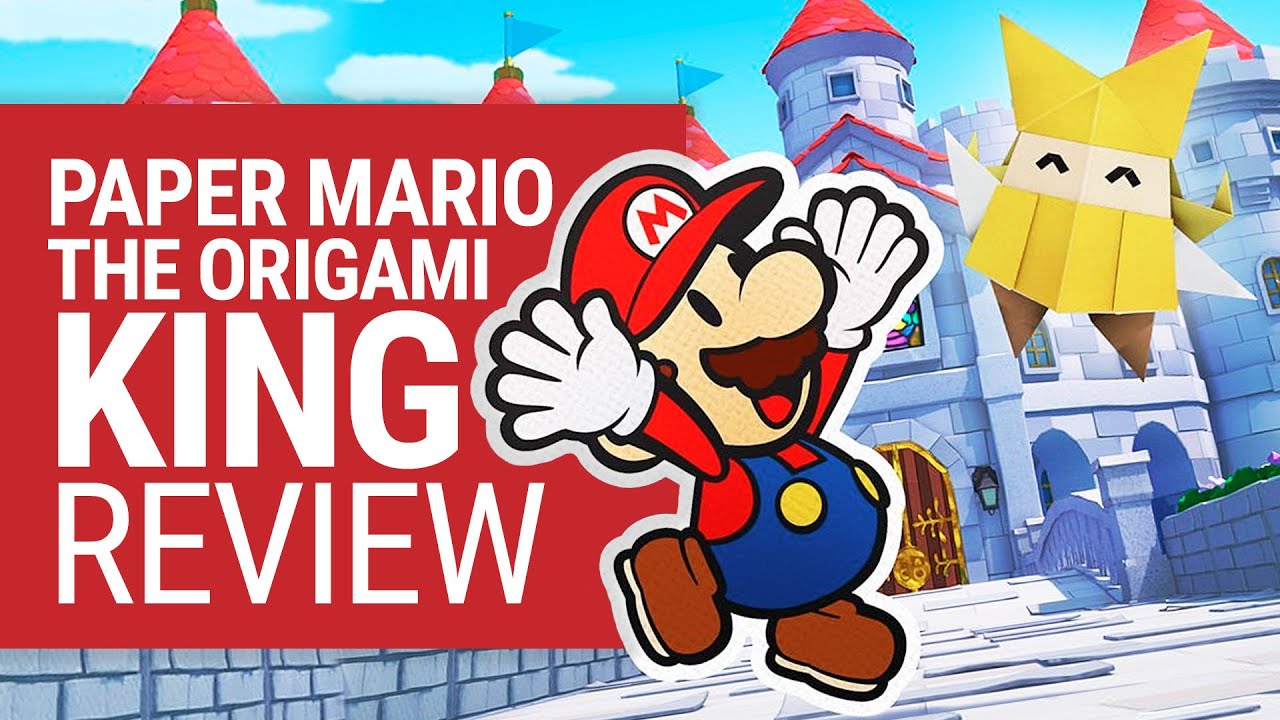 Paper Mario The Origami King Review | The Origami King Gameplay - YouTube