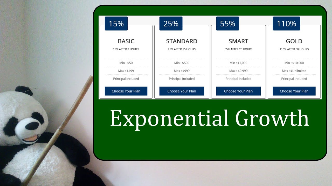 A Some What Questionable Exponential Growth Question - YouTube