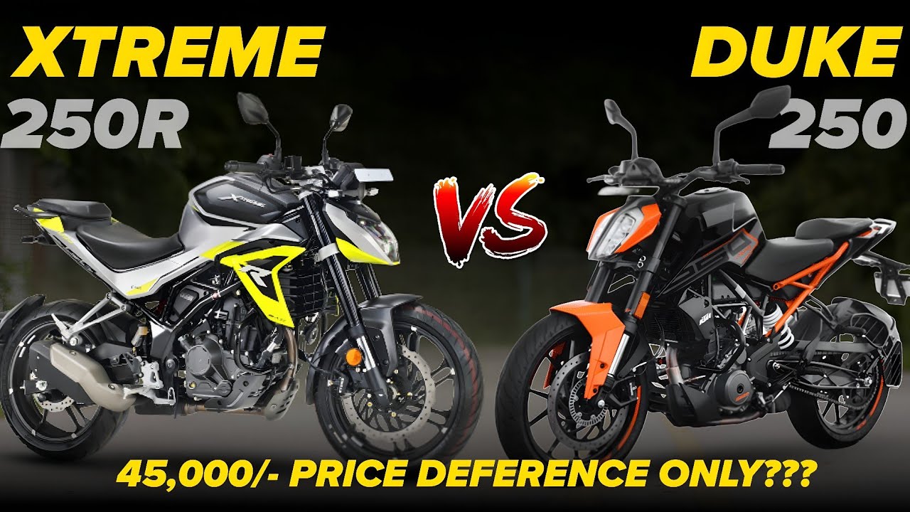 New Hero Xtreme 250R vs KTM 250 Duke | In-Depth Comparison | Best Bike ...
