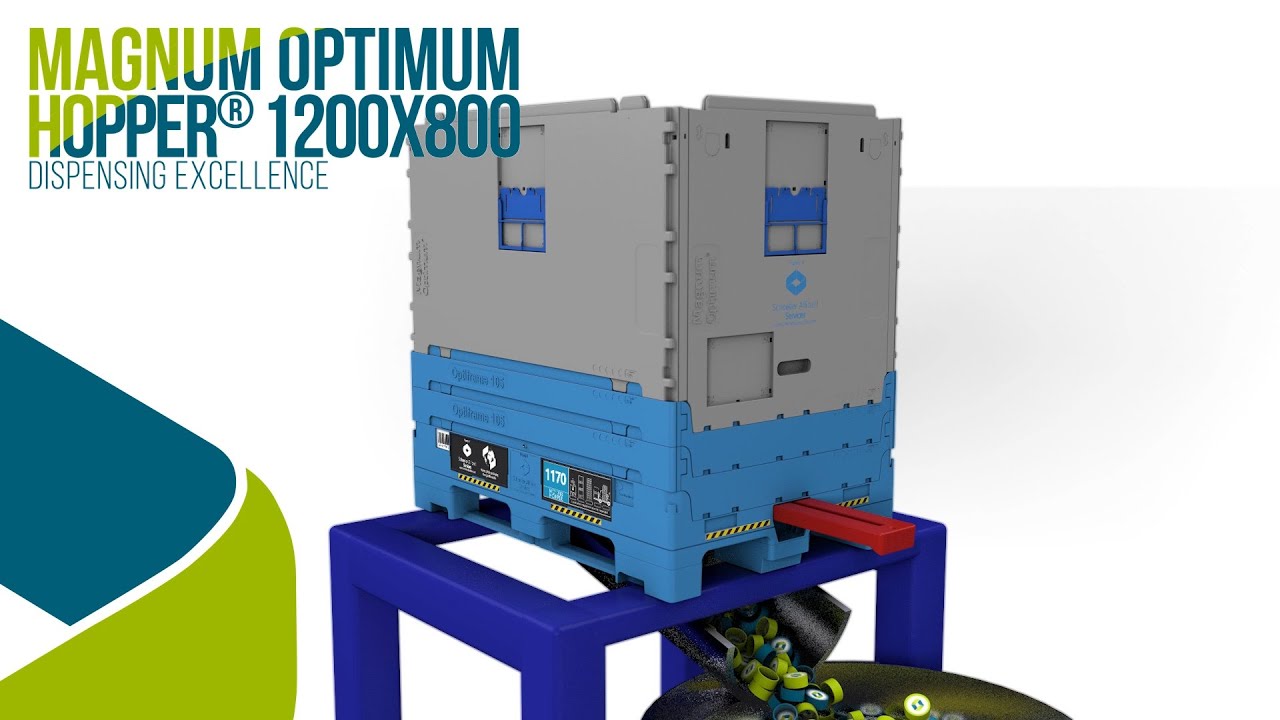 Magnum Optimum Hopper® 1208 - Dispensing excellence (Short) - YouTube