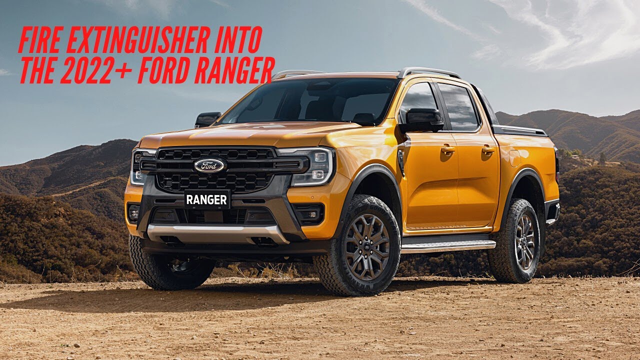 2022 Ford Ranger Fire Extinguisher Install by Kap Industries - YouTube