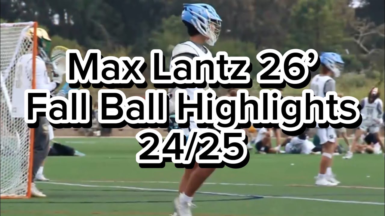 Max Lantz 26’ | Fall Ball Highlights 2024-2025 | South Bay United - YouTube