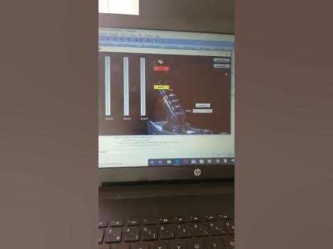 Projet JAVA Arduino bras robotisé (interface graphique) - YouTube