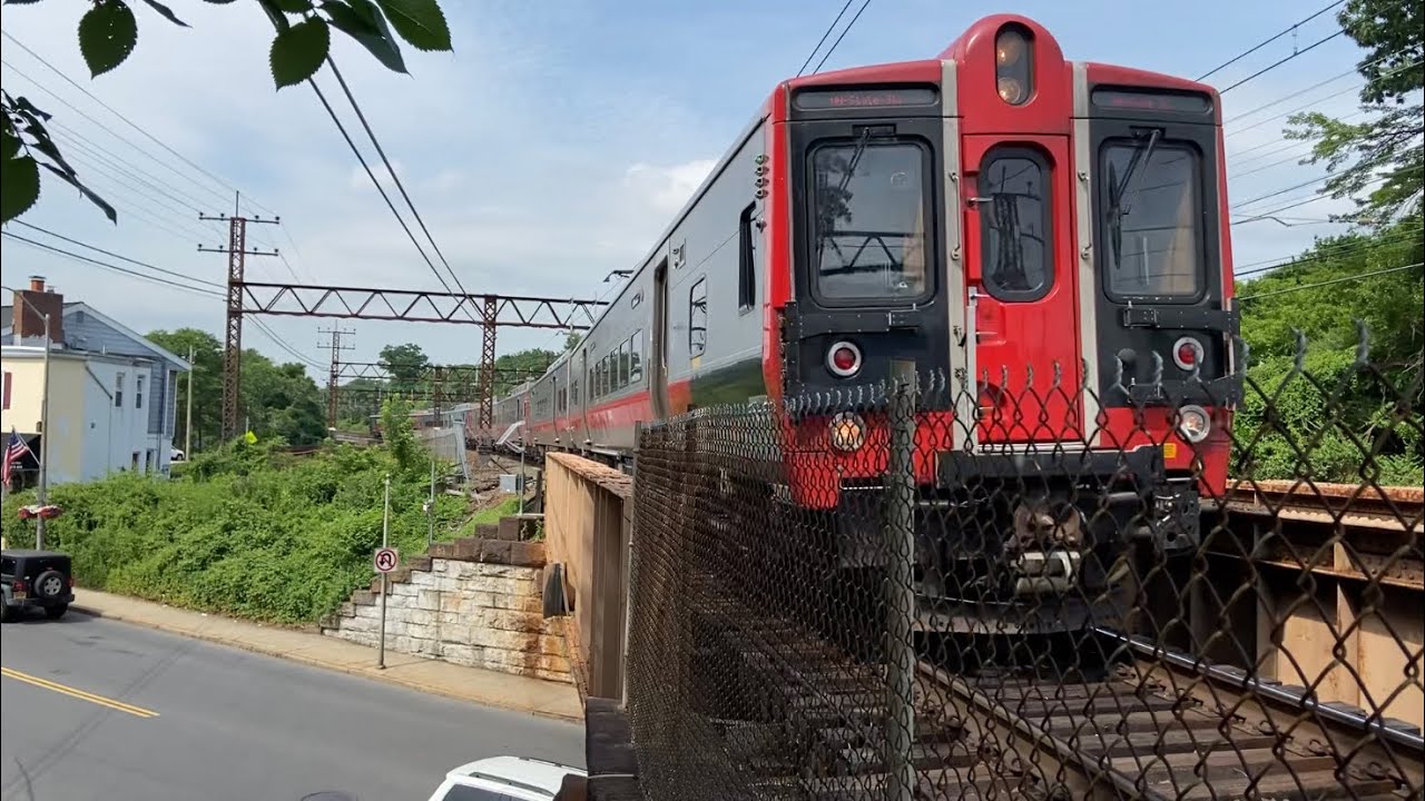 MTA MNRR / Amtrak: New Haven Line, Danbury and Northeast Corridor AM ...