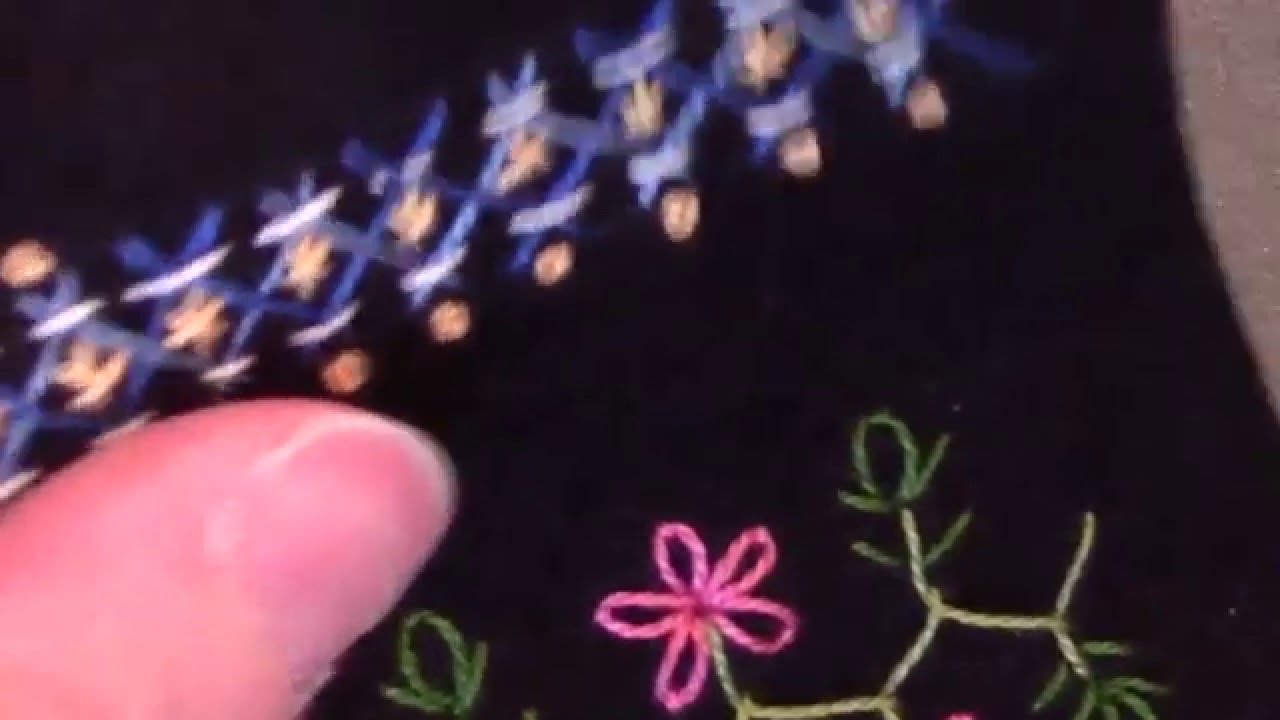 Herringbone Combination Stitches - YouTube