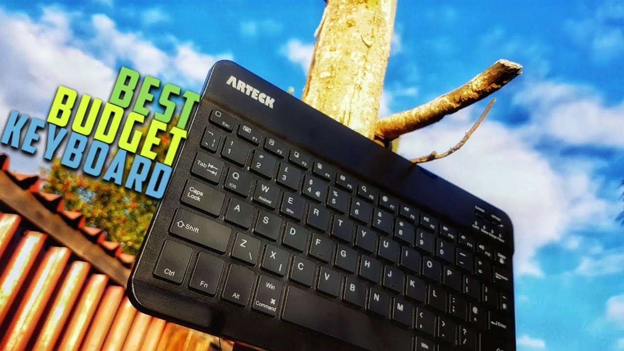 Budget Chiclet Bluetooth Keyboard with Backlit RGB! // Arteck HB030B ...