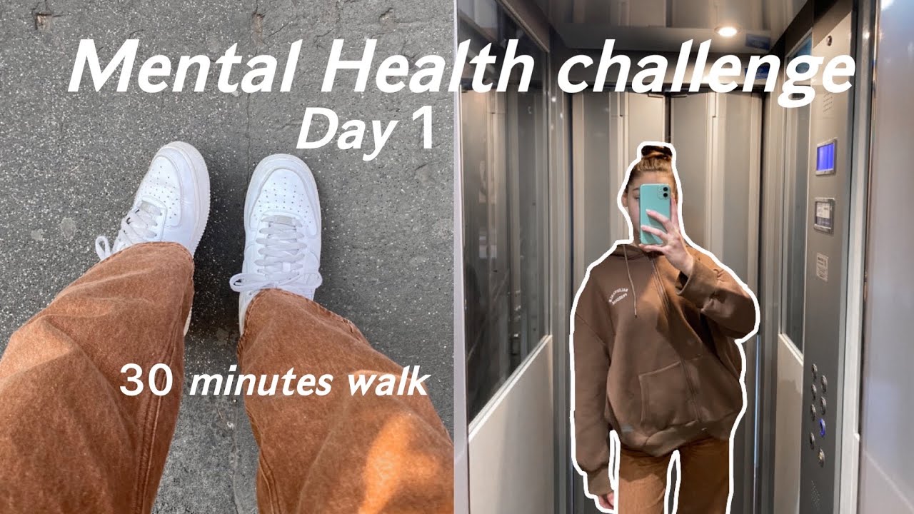 30 minutes walk - Mental Health challenge day 1 | Lada Zagudaeva - YouTube