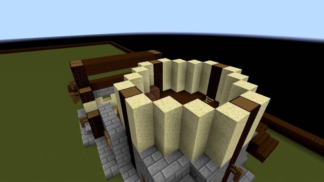 Minecraft - Moulin à Vent - YouTube