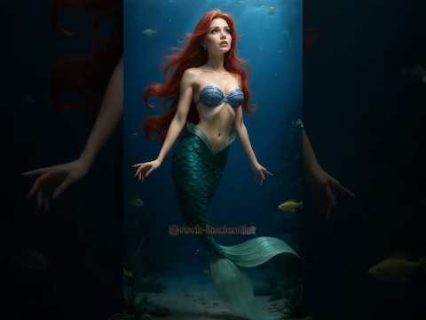 The Little Mermaid (1989) Characters Brought to Life with a Special Guest! #ariel #ursula #disney