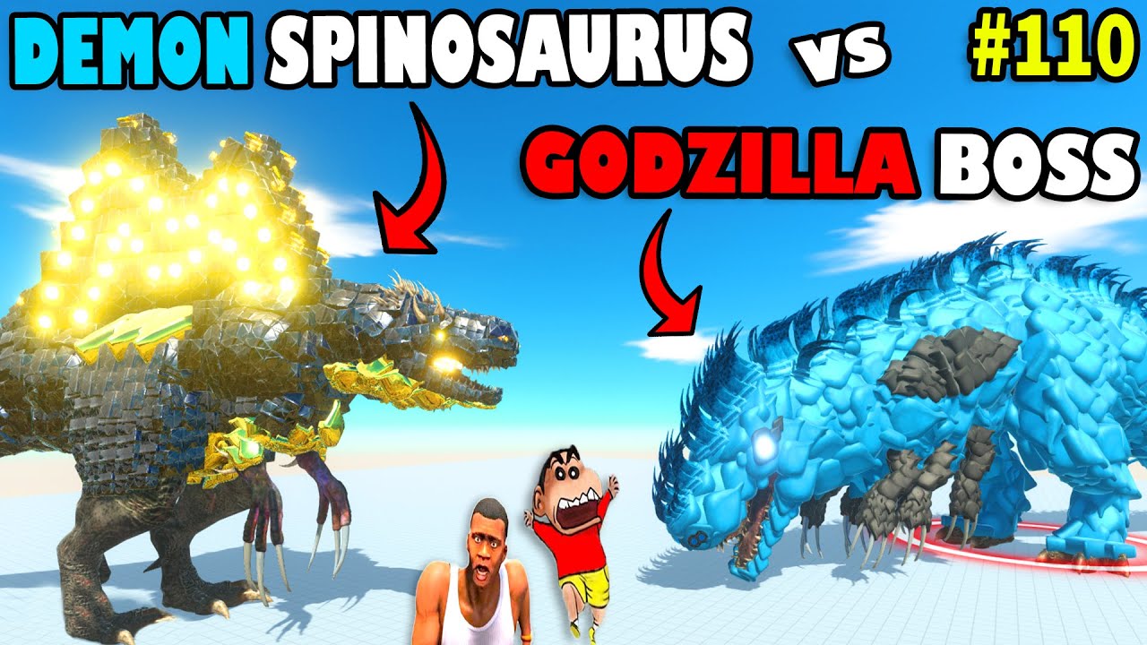 Cluiche Spinosaurus Vs Godzilla