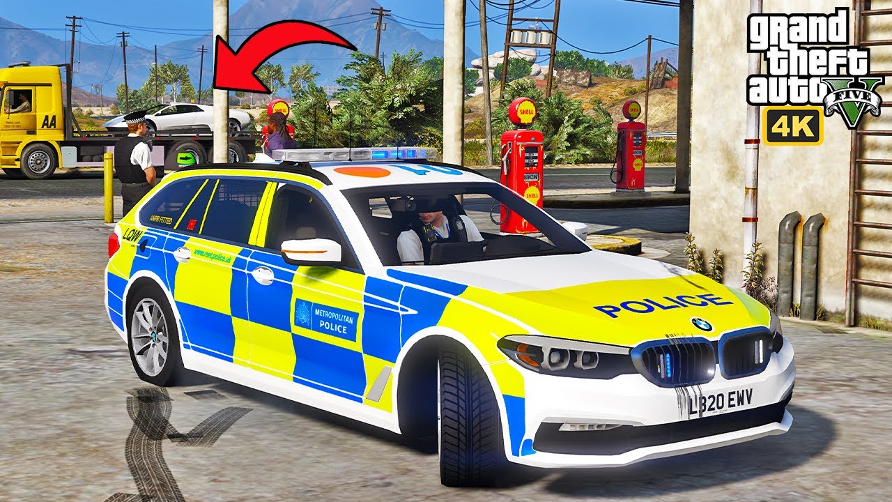 Police ANPR Duty on the London Orbital (GTA 5 LSPDFR Mod in 4K) - YouTube