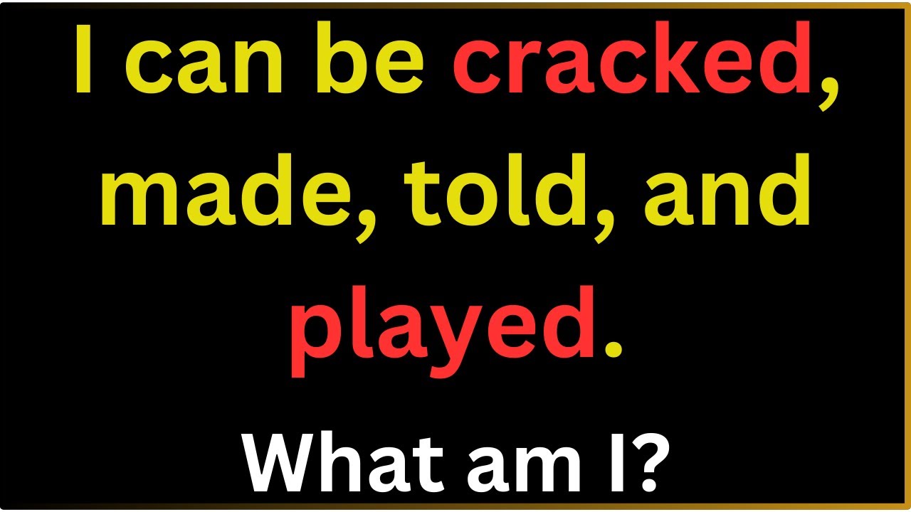 CAN YOU SOLVE THESE 10 TRICKY RIDDLES ONLY A GENIUS CAN PASS THIS TEST ...