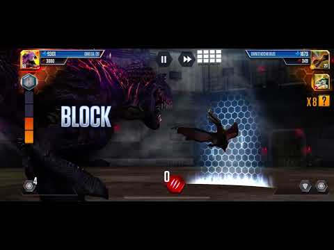 Gigantic Omega 09 Boss Vs all More 10 opponents Fight in Boss Events He ...