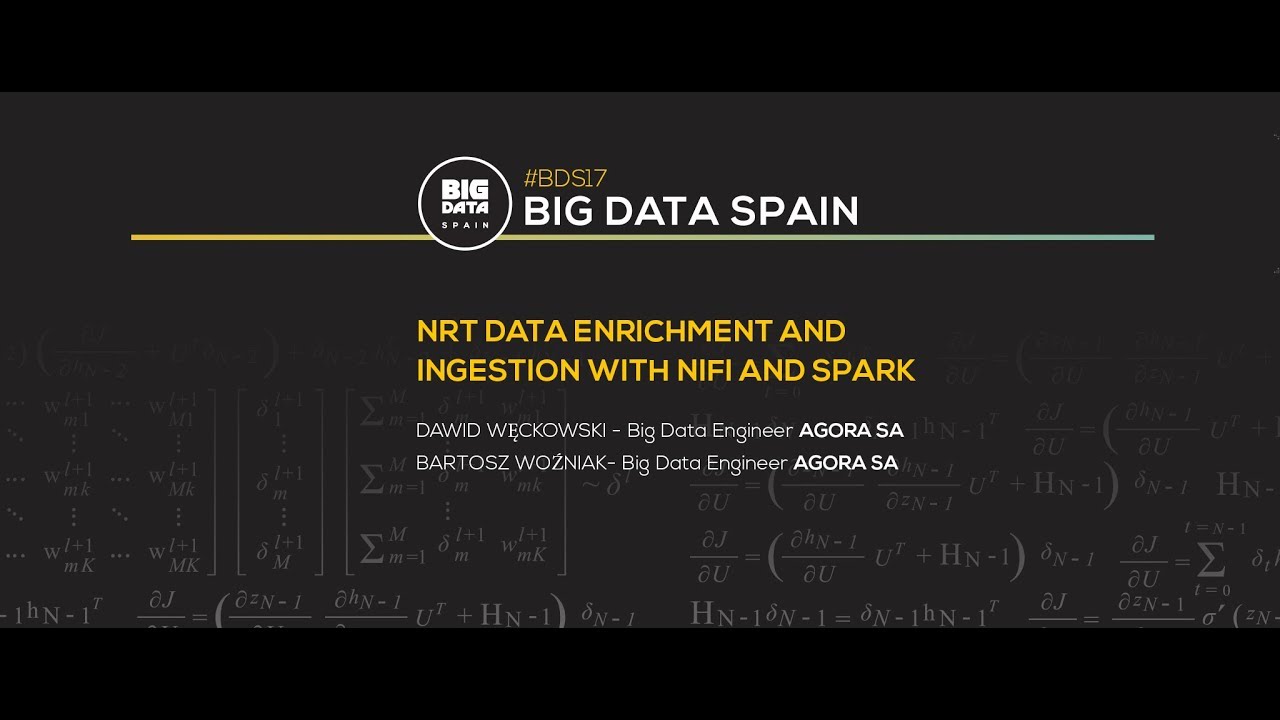 NRT data enrichment and ingestion with NiFi and Spark by Dawid ...