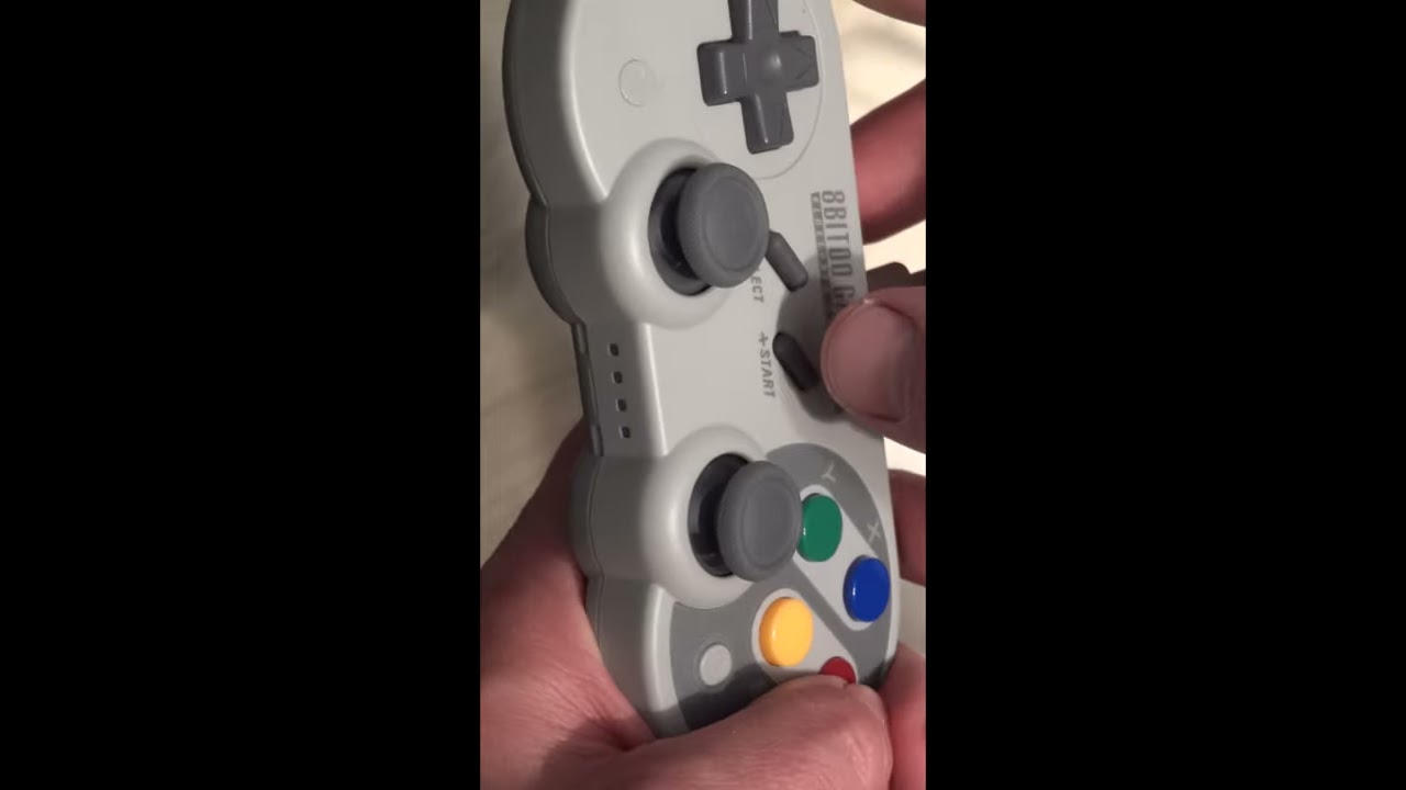 Playing GameCube games on Wii with 8BitDo controller Nintendont