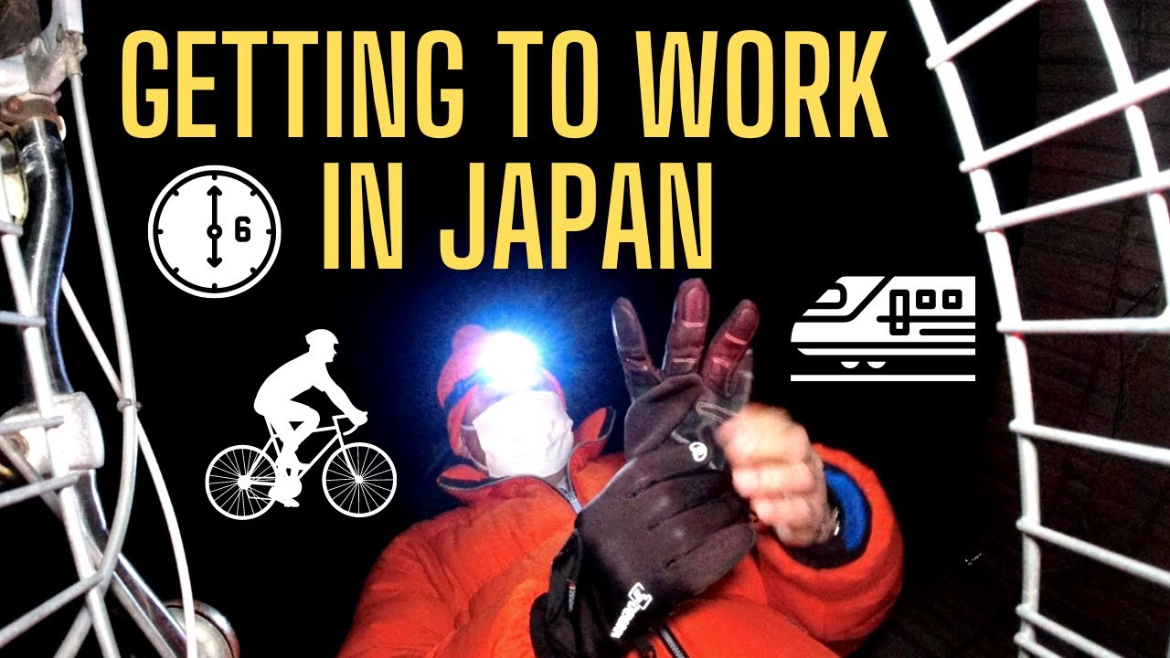 Getting to Work in Japan - my morning routine and commute by bicycle ...