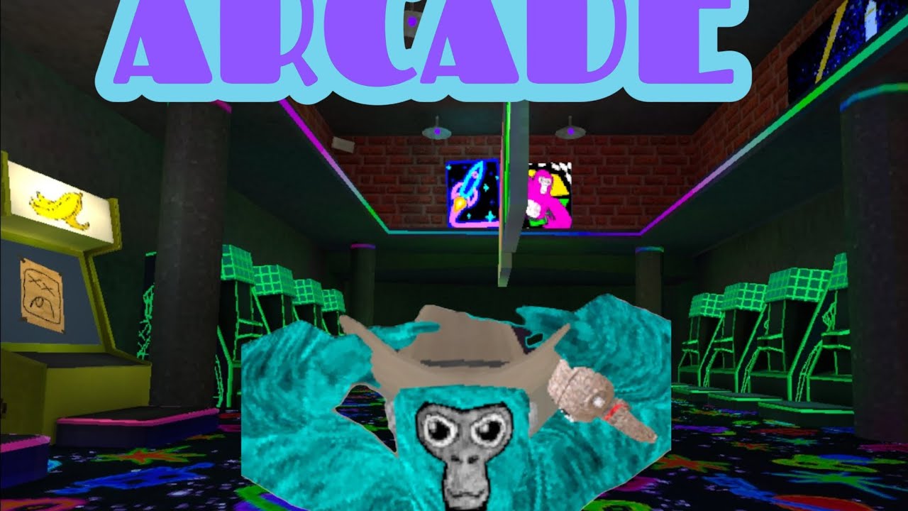 There's a ARCADE in gorilla tag - YouTube