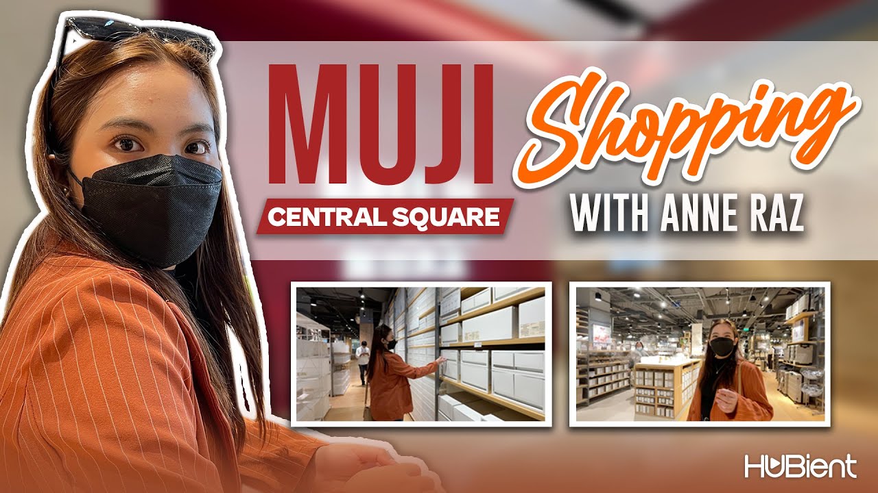 Muji Central Square Shopping with Anne Raz - YouTube