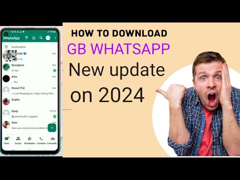 HOW TO DOWNLOAD NEW UPDATE GB WHATSAPP ON 2024