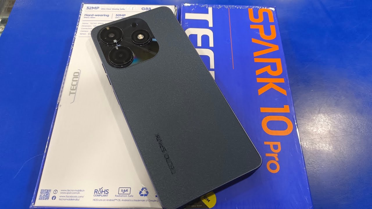 Tecno Spark 10 Pro Starry Black Unboxing, Specs and Price🔥💥 - YouTube