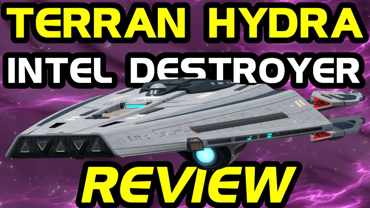 Terran Hydra Intel Destroyer Review | Best C-Store DPS Ship? - YouTube
