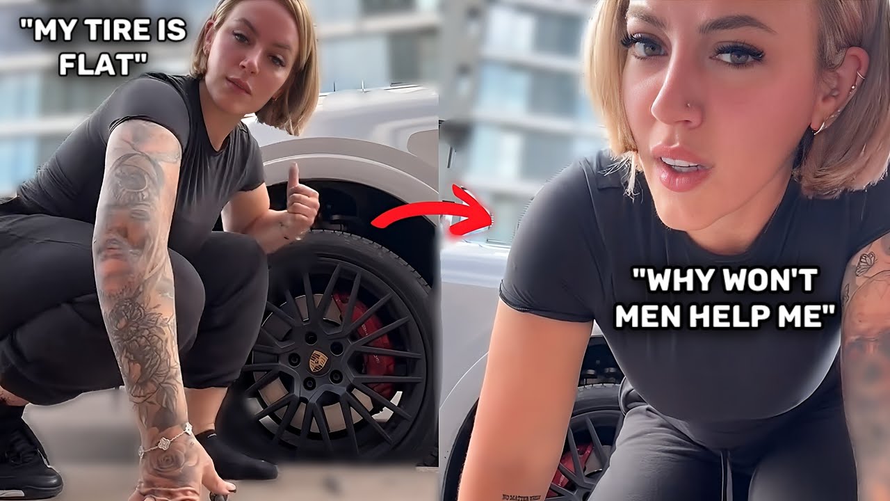 Instagram Model Gets ANGRY When Men REFUSE To Help Her - YouTube