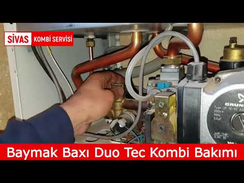 Baymak Baxı Duo Tec Kombi Bakımı