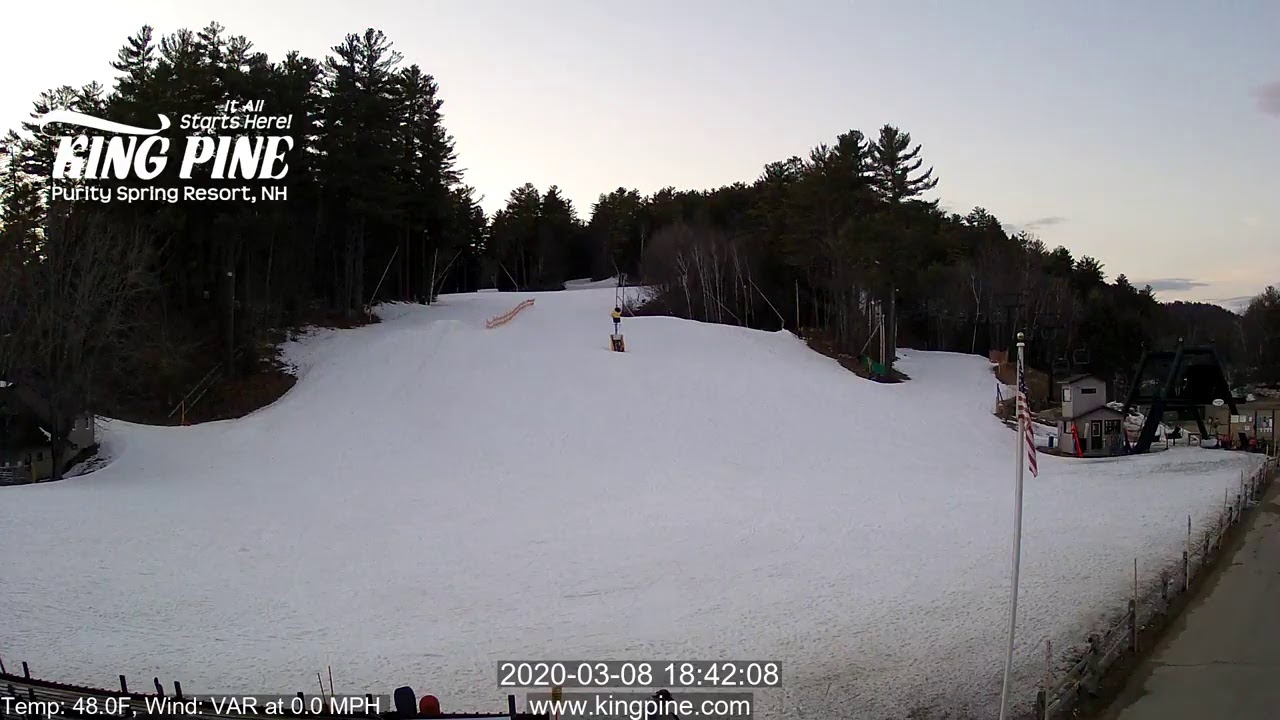 King Pine Ski Area Live Stream - YouTube