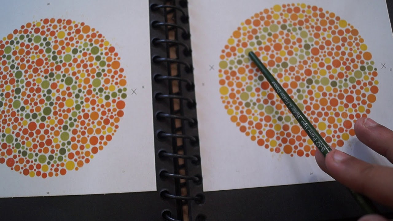 Red Green Color Blindness Test