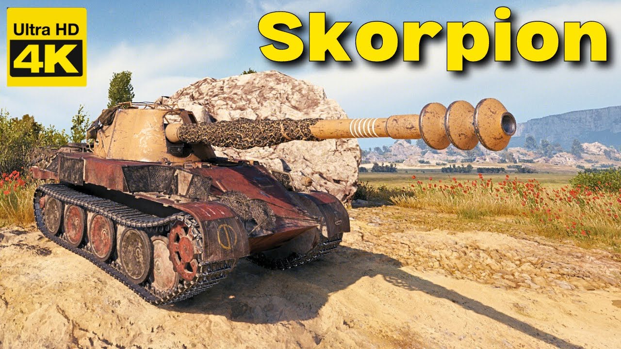 World of Tanks 7 Kills 7,9k damage Skorpion | 4K Video | - My battle My rules - YouTube