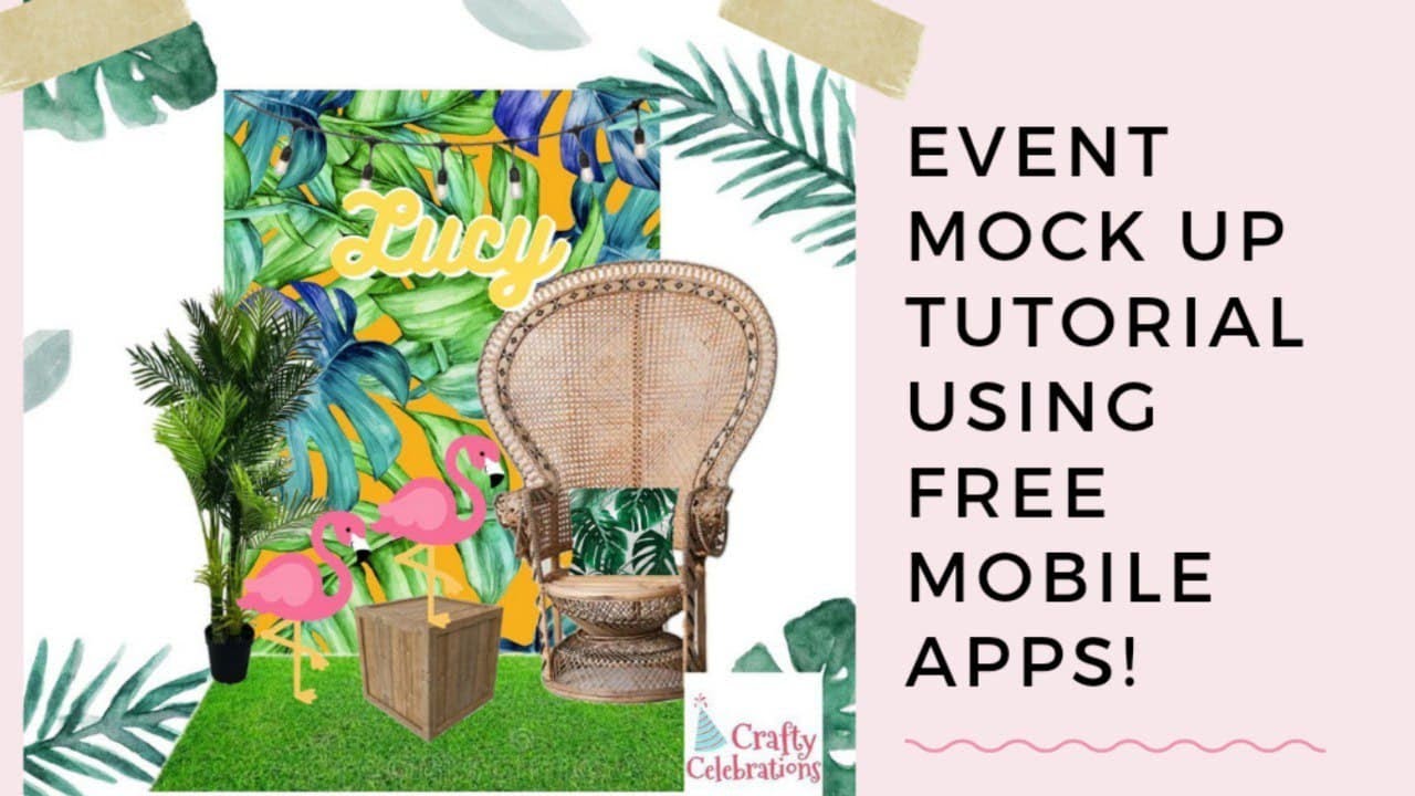 How To Create Event Design Mock Up Using Mobile Phone | Canva Mock Up ...