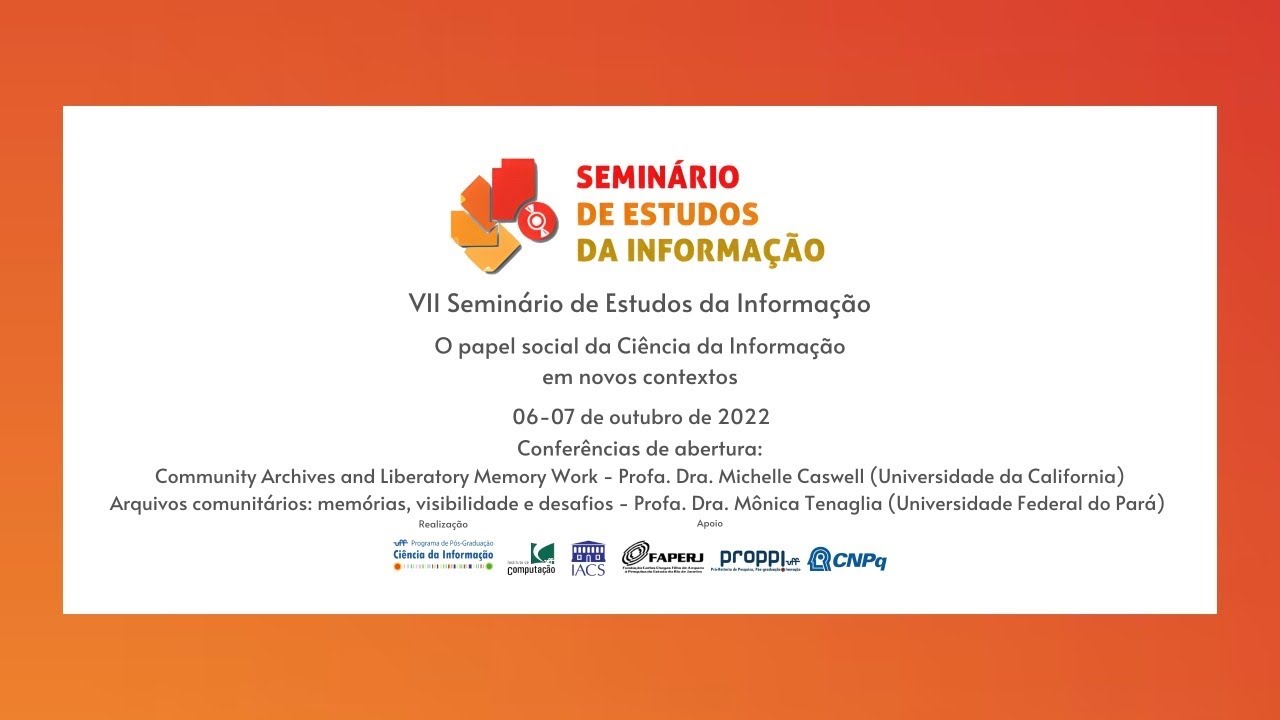 VII Seminário de Estudos da Informação - Conferência de Abertura - YouTube