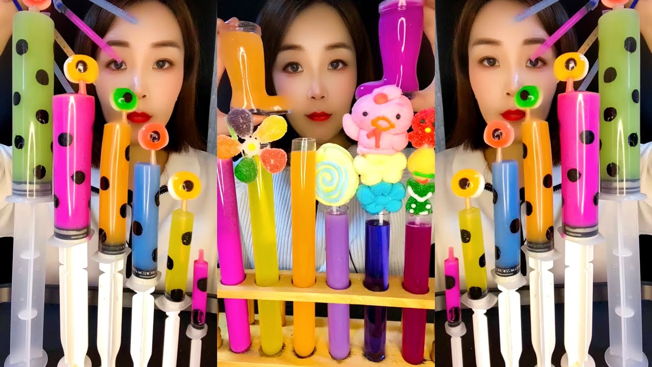 [ASMR]신기한물먹방ASMR DRINKING #ASMRDRINKING#물먹방#아이스크림#13730 - YouTube