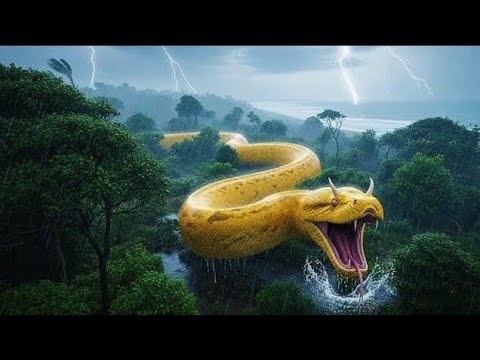 A Girl Alone Surviving In Dangerous Moment | Giant Python Attack - YouTube