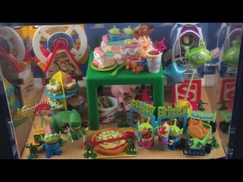Toy Story Re-ment Miniature Display - YouTube