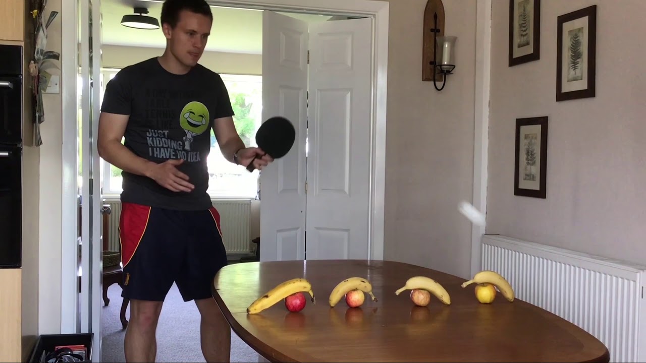 TT at Home Ping pong net DIY - YouTube