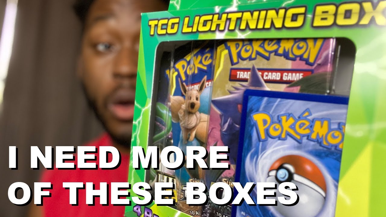 Pokemon Card Opening! Finally Found TCG Lightning Boxes! On Sale and ...