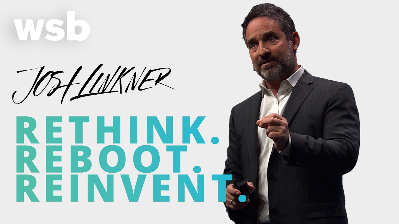 Josh Linkner Keynote Preview: Rethink. Reboot. Reinvent. | WSB - YouTube