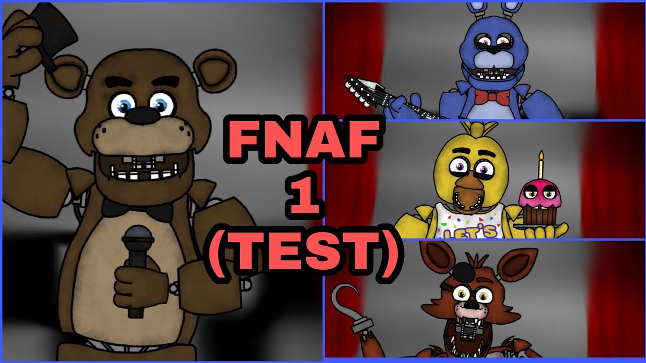 FNAF 1 test (+TEST) - YouTube